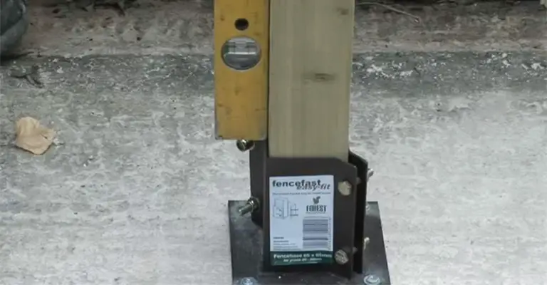 How To Anchor A 4x4 Post To Concrete?