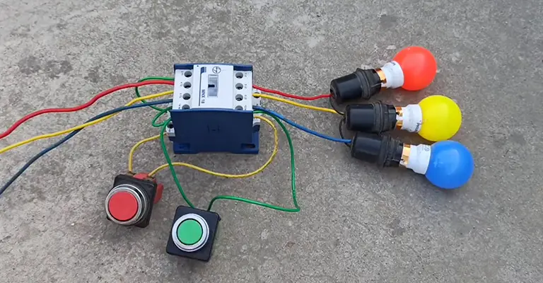 How To Wire A Contactor With A 240V Coil?