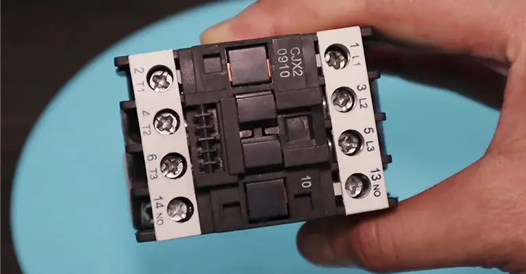 How To Wire A Contactor With A 240V Coil?