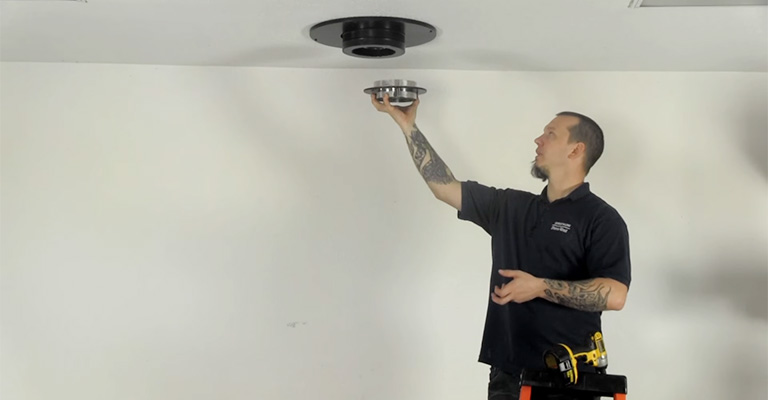 How To Connect Single Wall Stove Pipe To Double Wall?