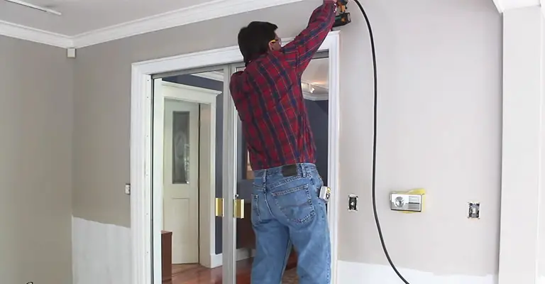 How To Put Quarter Round Around Door Trim?