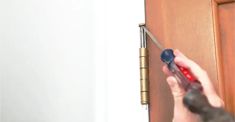 How To Fix Loose Door Hinge Pin That Keeps Falling Out?