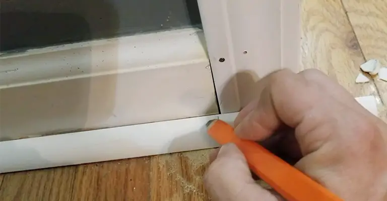 How To Put Quarter Round Around Door Trim?