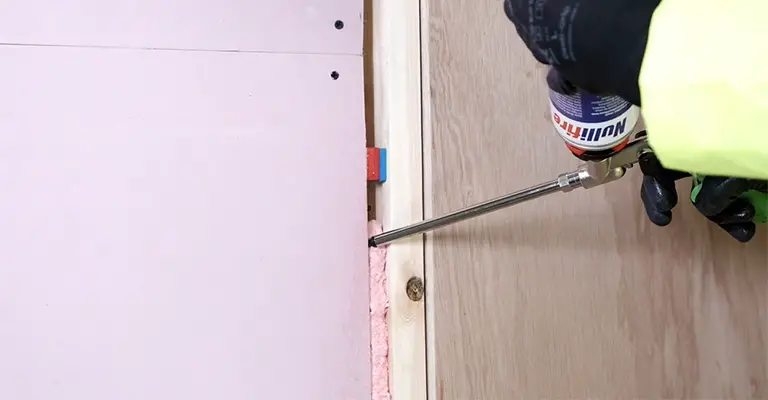 DIY Project: Filling a Hollow Core Door with Foam