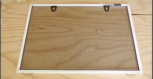 How To Get A Window Screen Back In From Inside?