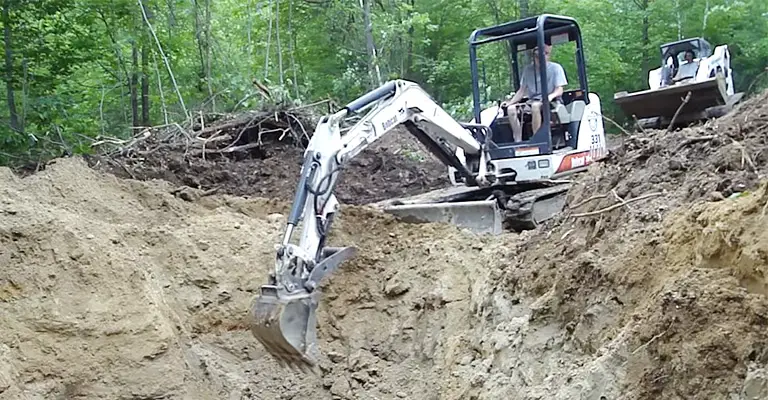 How Deep Can A Mini Excavator Dig?