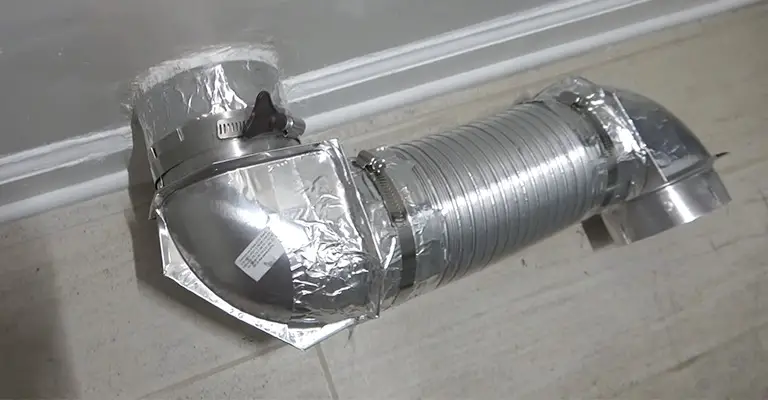 What To Do When Dryer Vent Hose Doesnt Fit Over Wall Vent Pipe