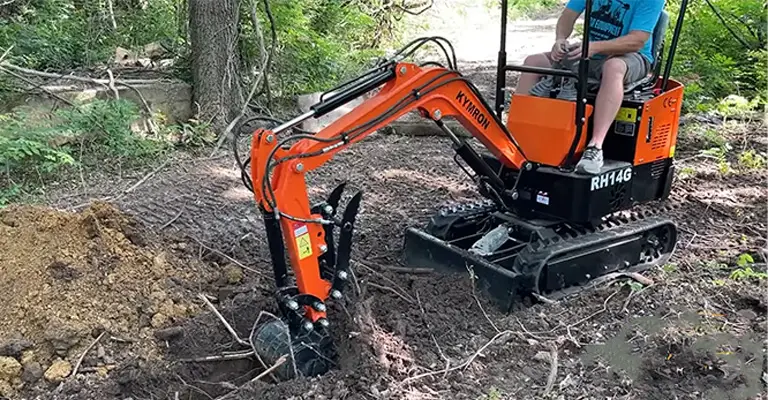 How Deep Can A Mini Excavator Dig?