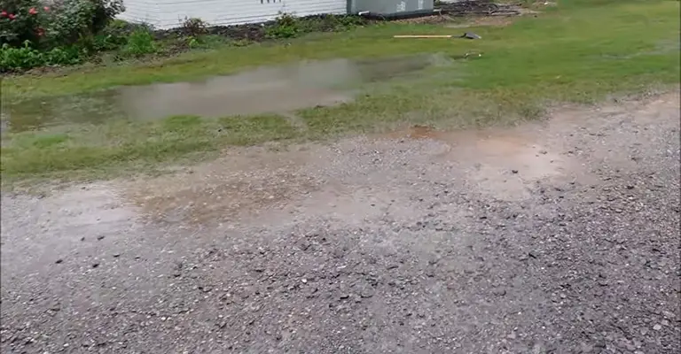 How To Stop Water Pooling On Patios?