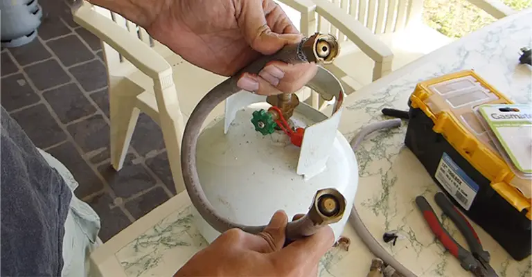 How To Transfer Propane From Small Tank To Big Tank?