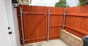 Installing a Wooden Gate on a Metal Post: Step-by-Step Guide
