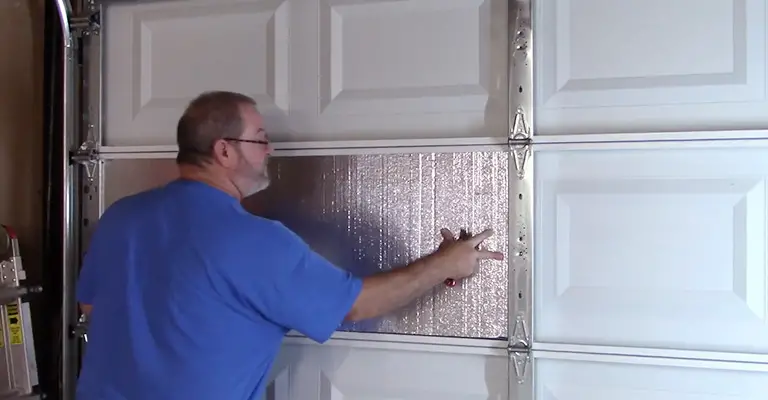 How To Cover Garage Door From Inside?