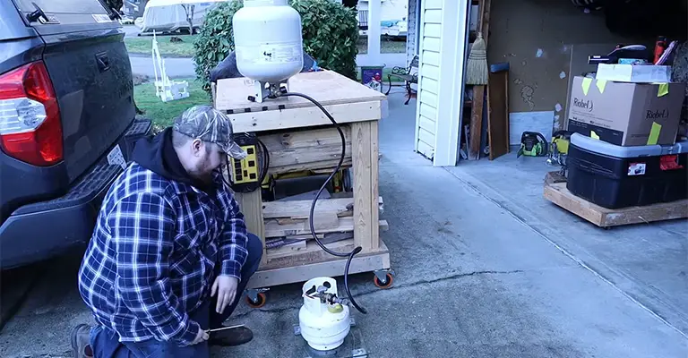 How To Transfer Propane From Small Tank To Big Tank?