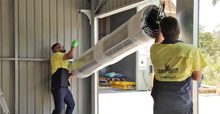How To Hide Garage Door Tracks?